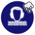 Noise Sign - Noise Activated Warning Sign for Noisy Environments