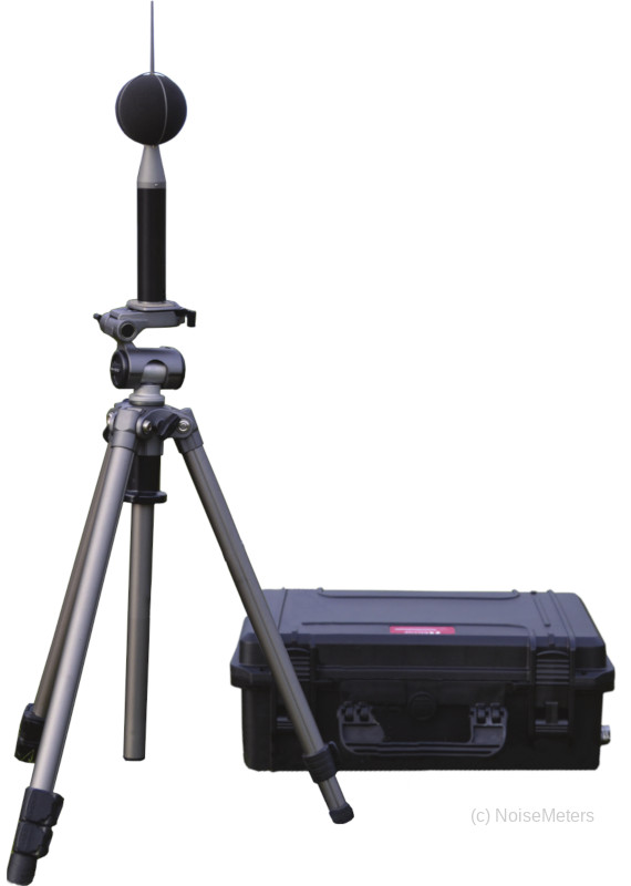 Weatherproof Outdoor Noise Measurement Kit with CR1710 Optimus ...