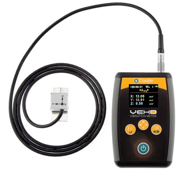 VEXO GA2006H Hand Arm Vibration Meter for HAVS Risk Assessments